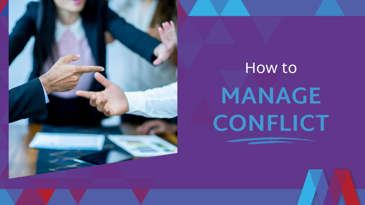 How to manage conflict - Mosaic People Development