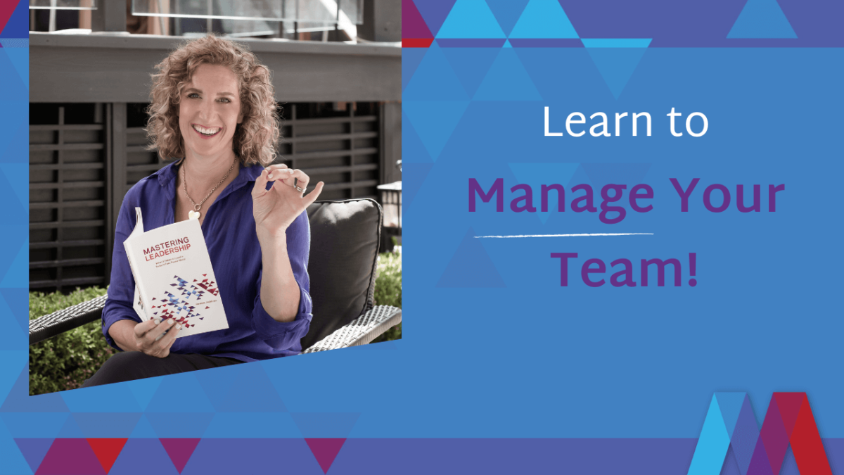 Learn how to effectively manage your team - Mosaic People Development