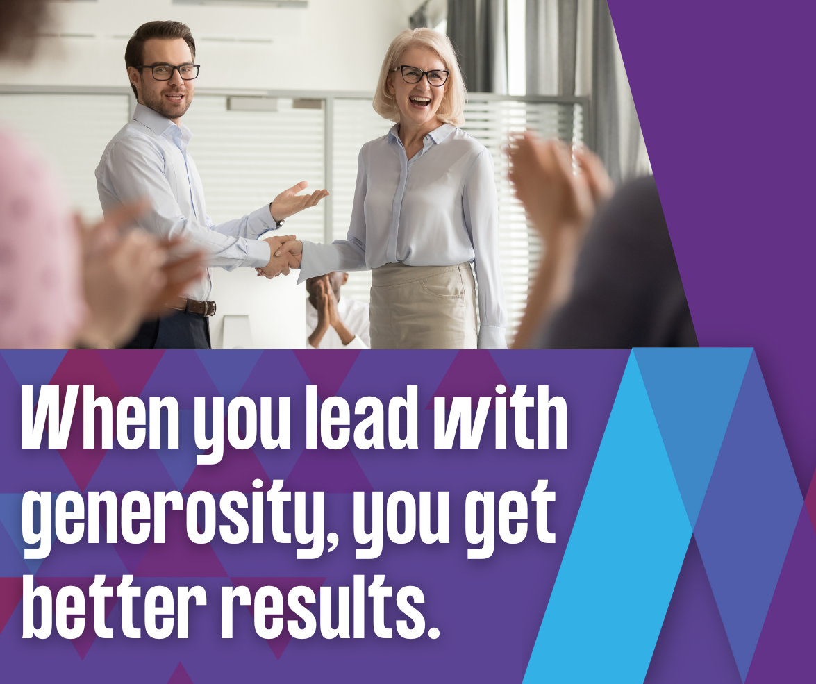 How to Lead with Generosity - Mosaic People Development