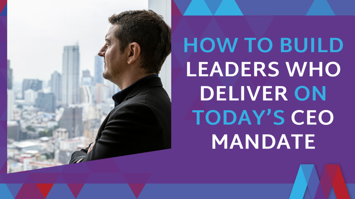 How to Build Leaders Who Deliver on Today’s CEO Mandate - Mosaic People ...